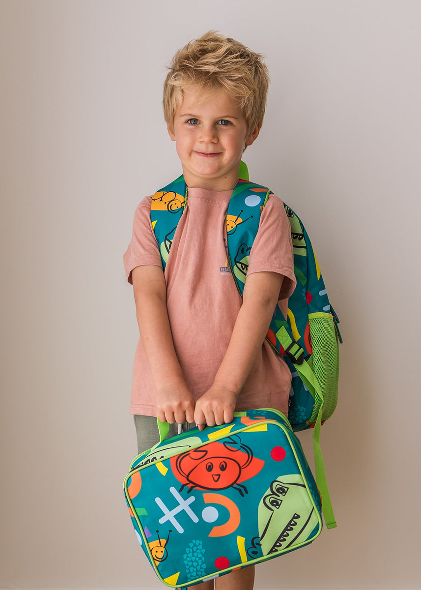 Backpack and Lunch Bag Bundle | In A While Crocodile – Morgy + Wills